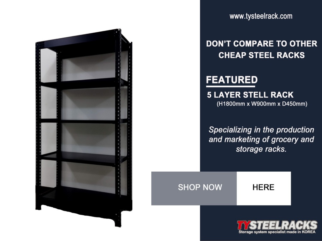 Steel Rack Adjustable Layers Light Weight, Furniture & Home Living ...