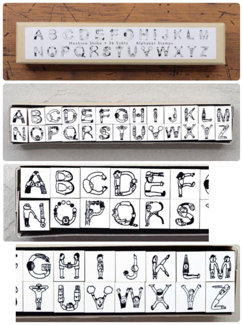 Sublo Original Alphabets and Numbers Stamps from Japan, Pre-order ...