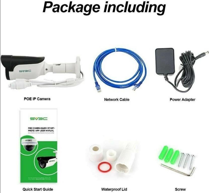 SVBC Security Camera Full HD, Furniture & Home Living, Security & Locks ...