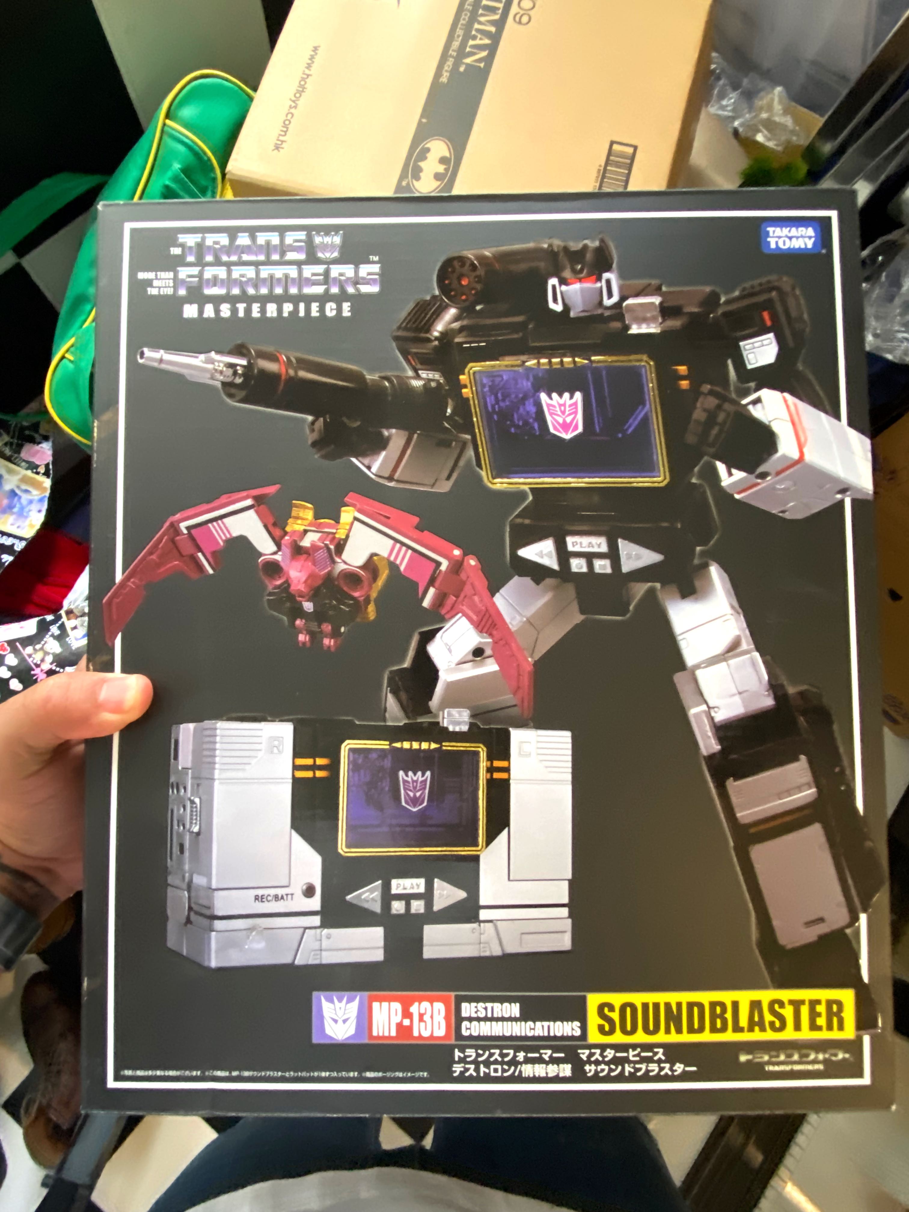 Tamara Tomy Transformers Masterpiece MP-13B Sound Blaster, Hobbies ...
