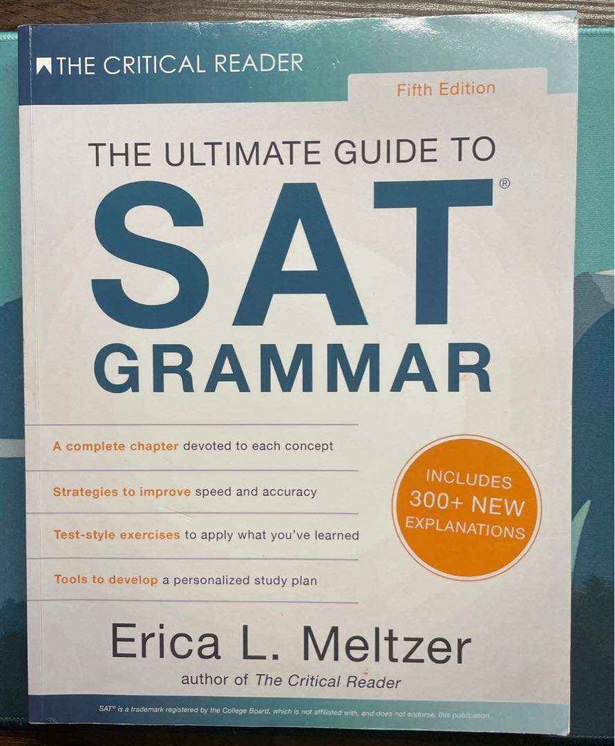 The Critical Reader’s Ultimate Guide to SAT Grammar, Hobbies & Toys ...