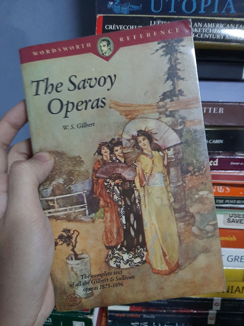 The Savoy Operas by W.S. Gilbert (Wordsworth), Hobbies & Toys, Books ...