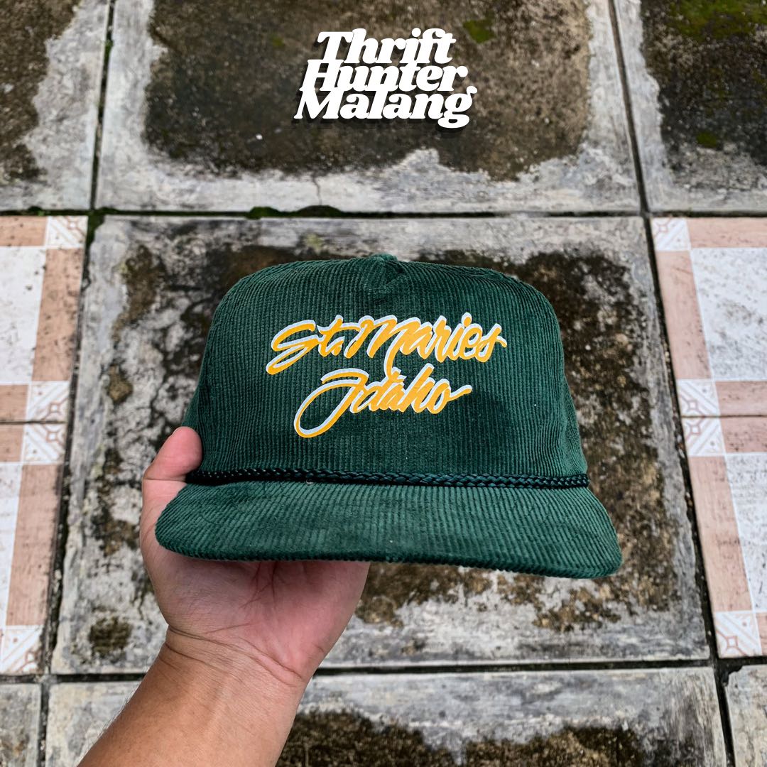 Topi Vintage 90's OTTO Saint Maries Idaho Signature MateriL Full ...