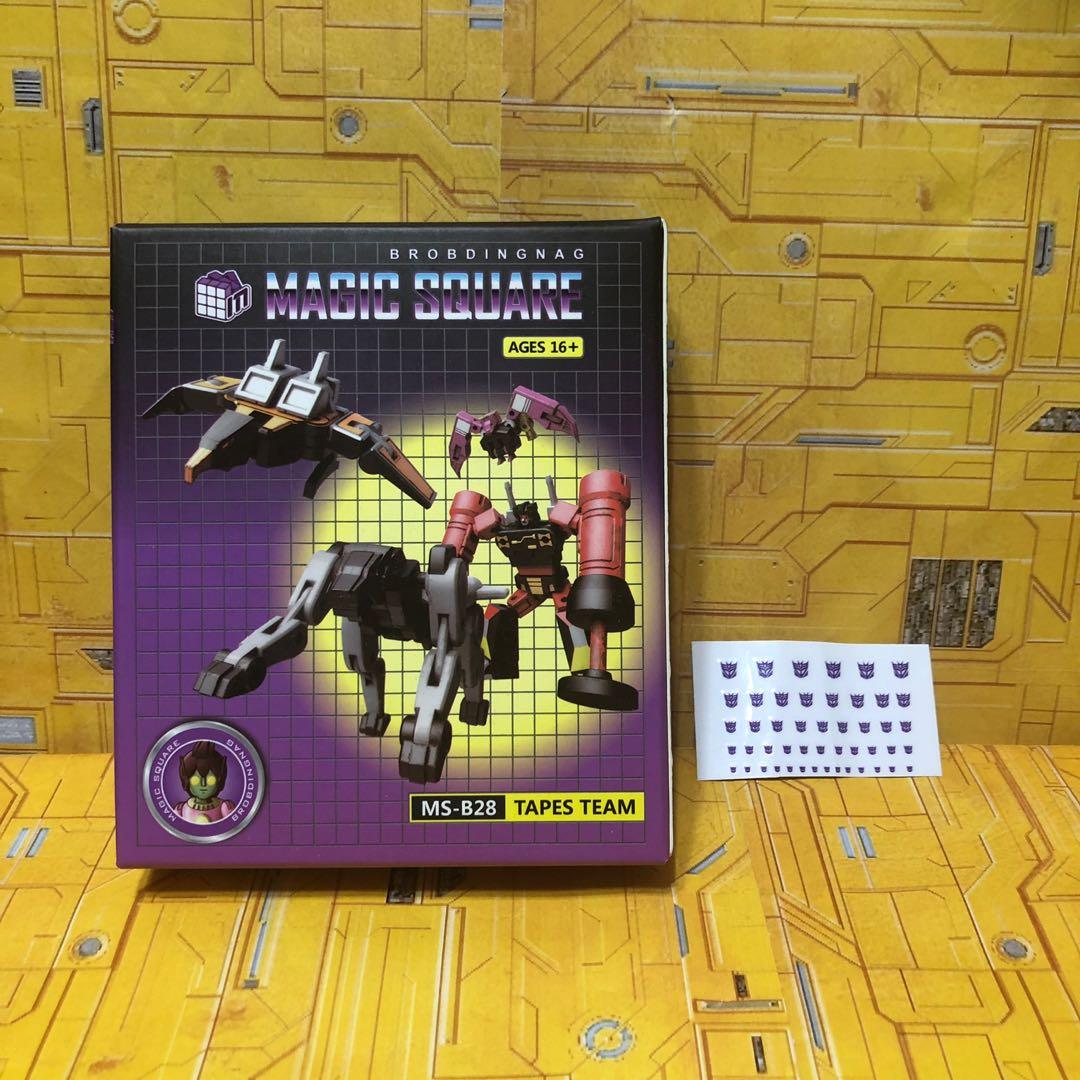[Last Box] Transformers Magic Square MS-Toys - MS-B28 MSB28 Tapes Team ...