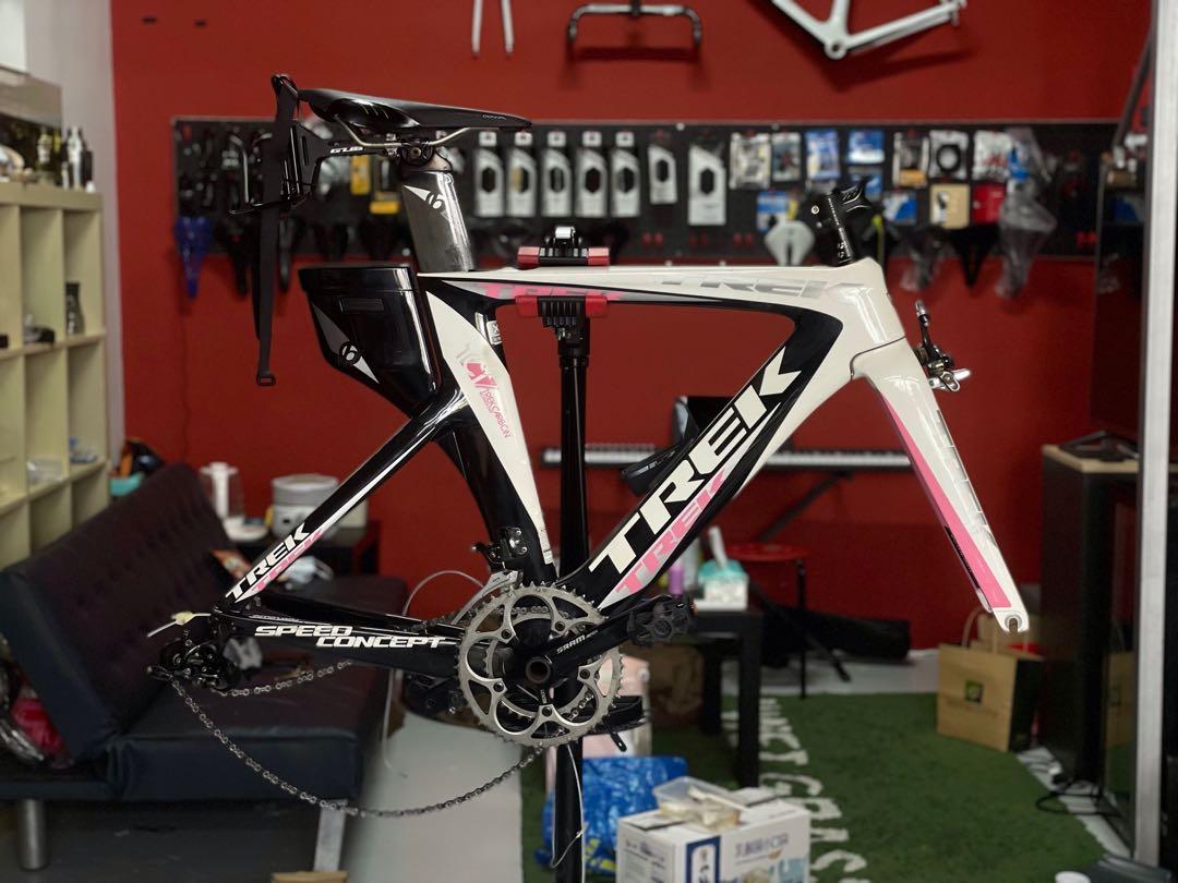 Trek speed concept carbon frame, Sports Equipment, Bicycles & Parts ...
