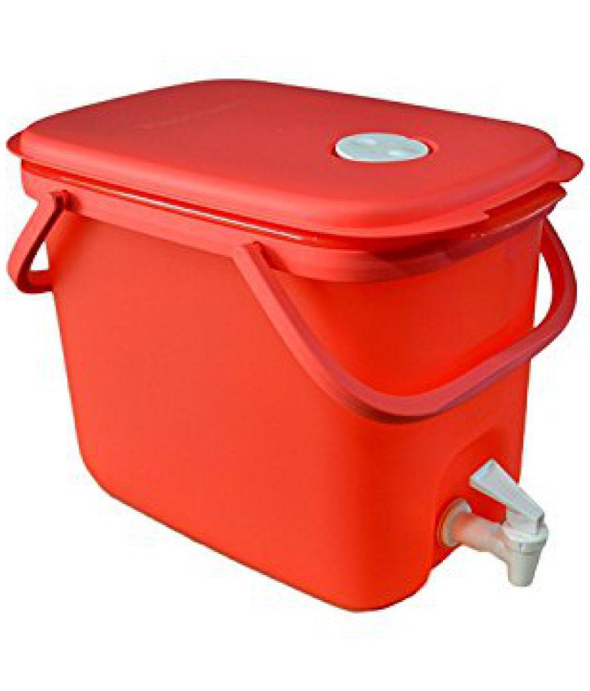 Tupperware 10 litre water dispenser (red), TV & Home Appliances ...