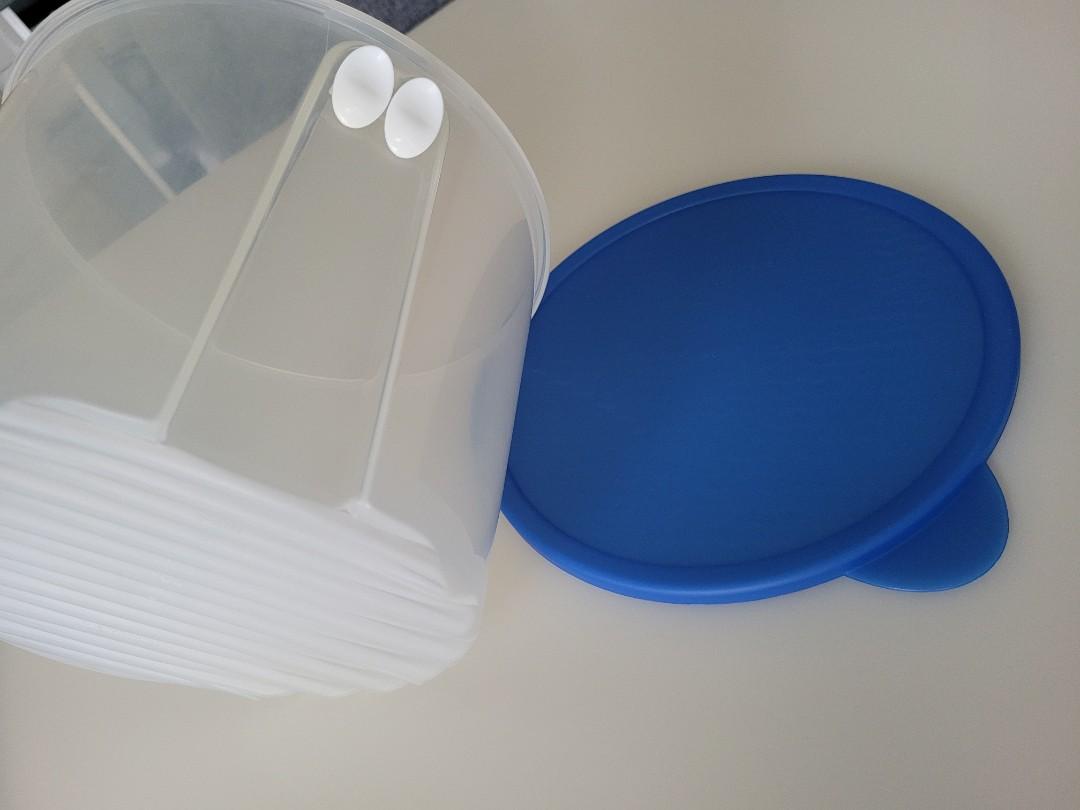 Tupperware container with open/close "air release", Furniture & Home ...