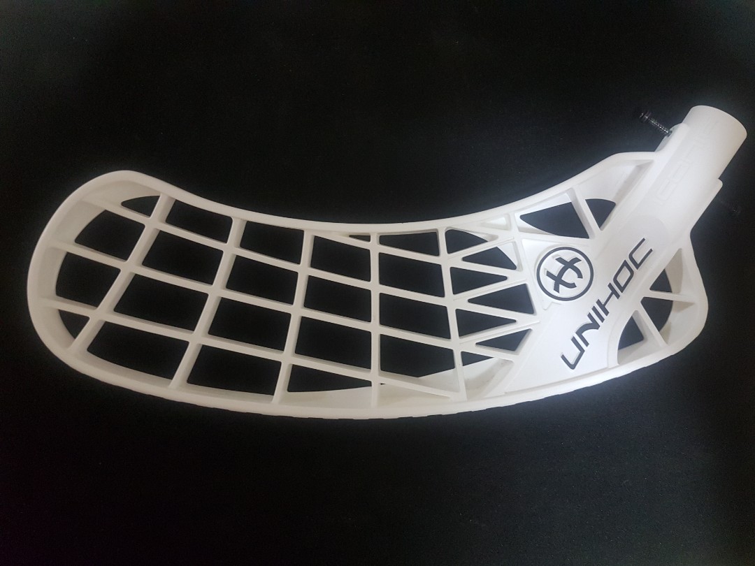 Unihoc iconic featherlight (pp) floorball blade, Sports Equipment ...