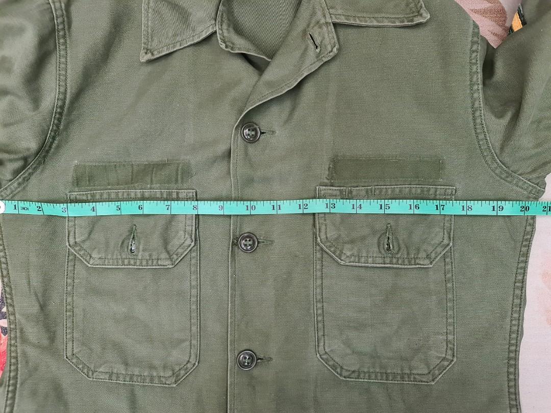 Vintage OG 107 2nd Pattern (Type 2) US Army 60s, Men's Fashion, Tops ...