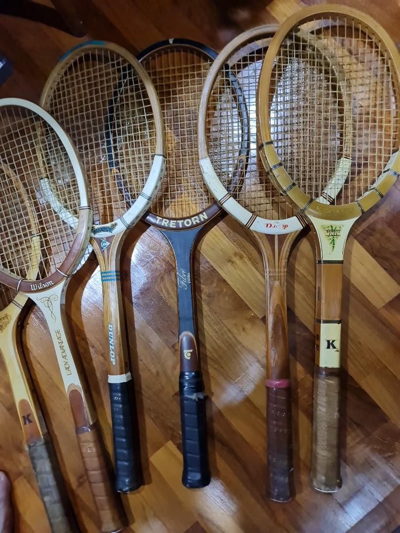 Vintage tennis rackets, Sports Equipment, Sports & Games, Racket & Ball ...