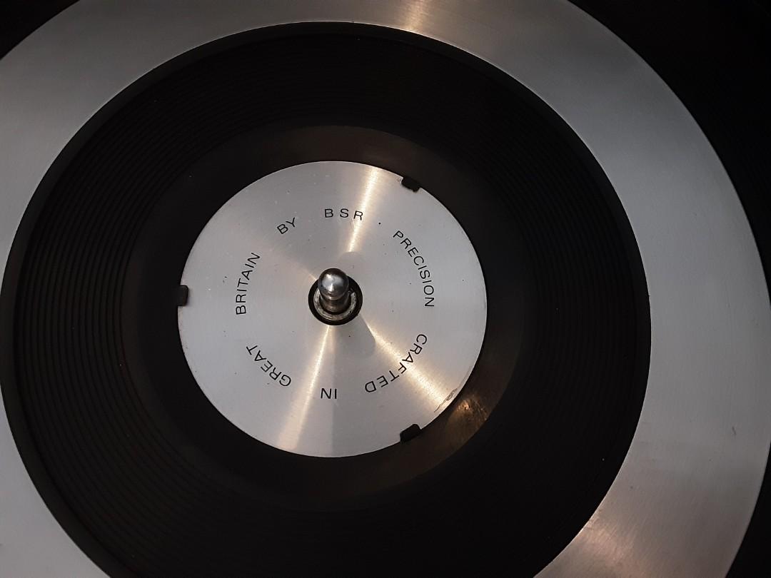 Vintage turntable BSR, Audio, Other Audio Equipment on Carousell