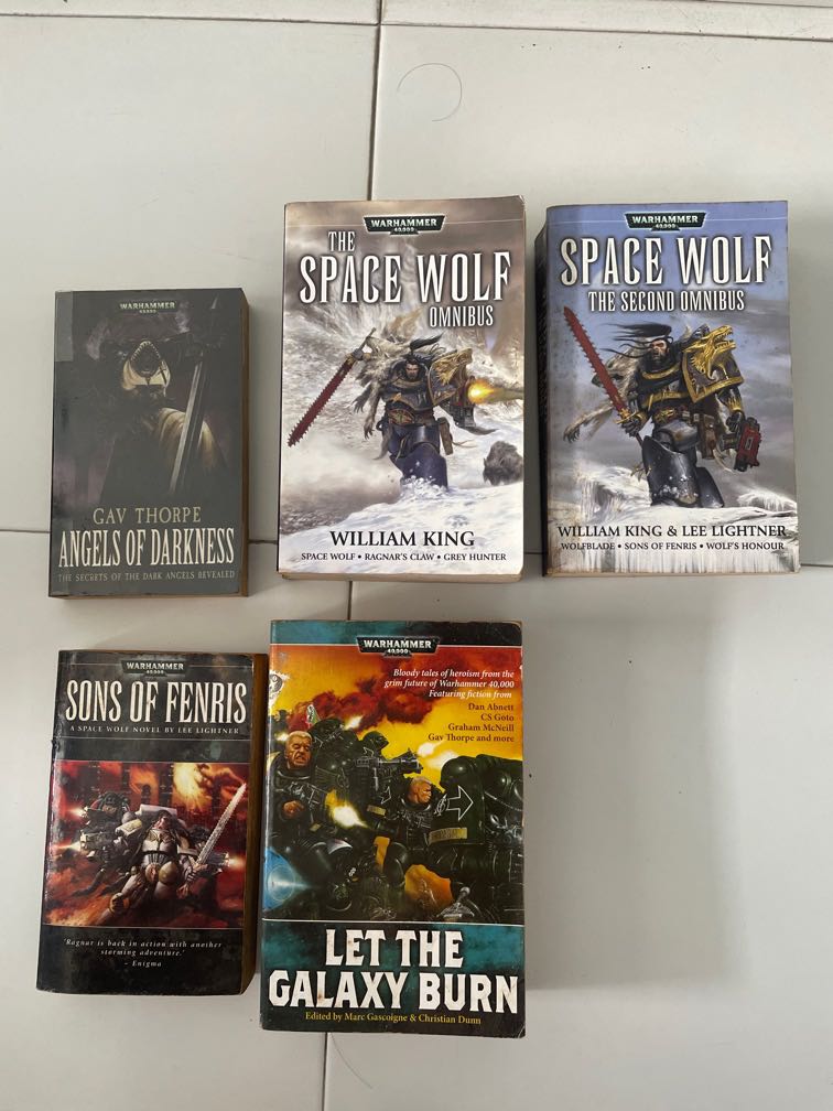 Warhammer 40k books/omnibus, Hobbies & Toys, Books & Magazines, Fiction ...