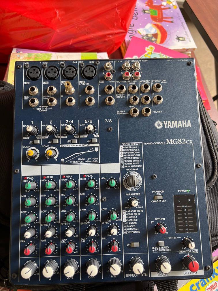Yamaha MG82 CX MIXING CONSOLE, Hobbies & Toys, Music & Media, Music Accessories on Carousell