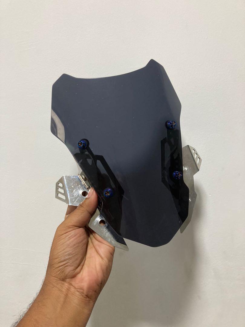 Yamaha MT15 Windshield I-ron, Auto Accessories on Carousell