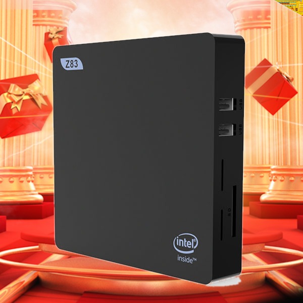 Z83-V Z85迷你電腦帶Z8350 Windows 10系統和Linux Mini PC Smart Android電視盒 Z83-v ...
