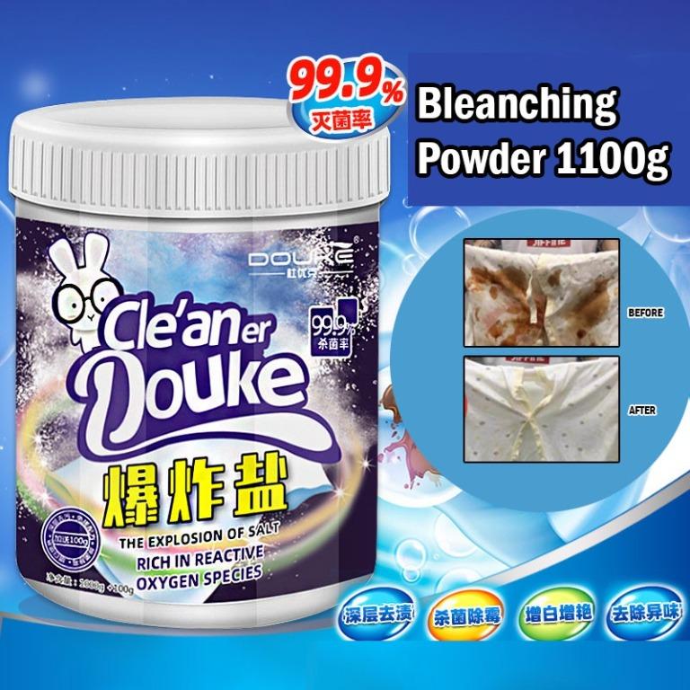 1.1Kg Laundry Soaking White clothing / Washing Powder Bleaching Powder ...
