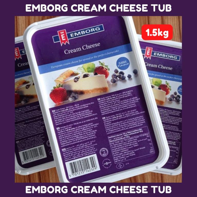 1.5kg EMBORG CREAM CHEESE, Food & Drinks, Packaged & Instant Food on ...