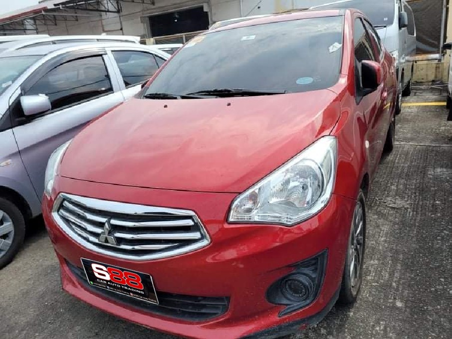 2017 mitsubishi mirage 1.2 glx red Manual, Cars for Sale, Used Cars on ...
