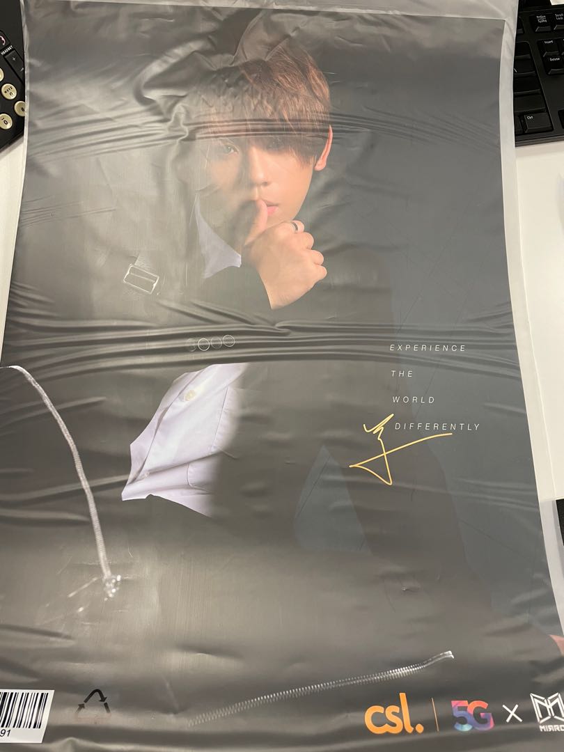姜濤 & Anson Lo Mirror x csl poster海報, 興趣及遊戲, 收藏品及紀念品, 明星周邊 - Carousell