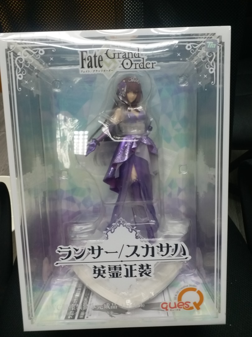 全新日版 Ques Q Fate FGO 英靈正裝 斯卡哈 師匠 1/7 pvc, 興趣及遊戲, 玩具 & 遊戲類 - Carousell