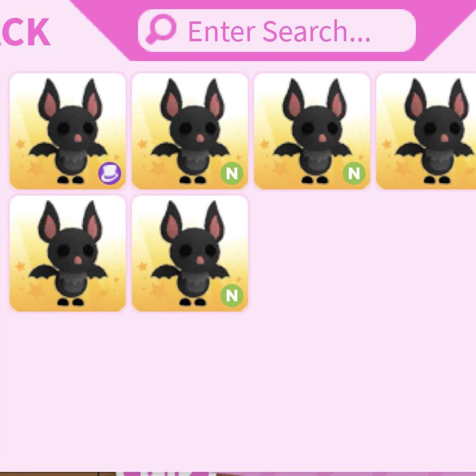 Adopt me Bat, Video Gaming, Gaming Accessories, In-Game Products on ...