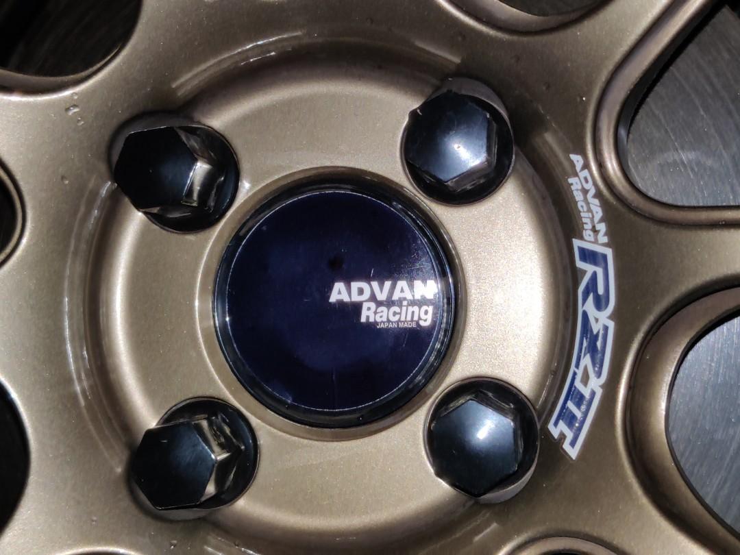 Advan Racing Sticker for Centre Cap, Car Accessories, Tyres & Rims on ...