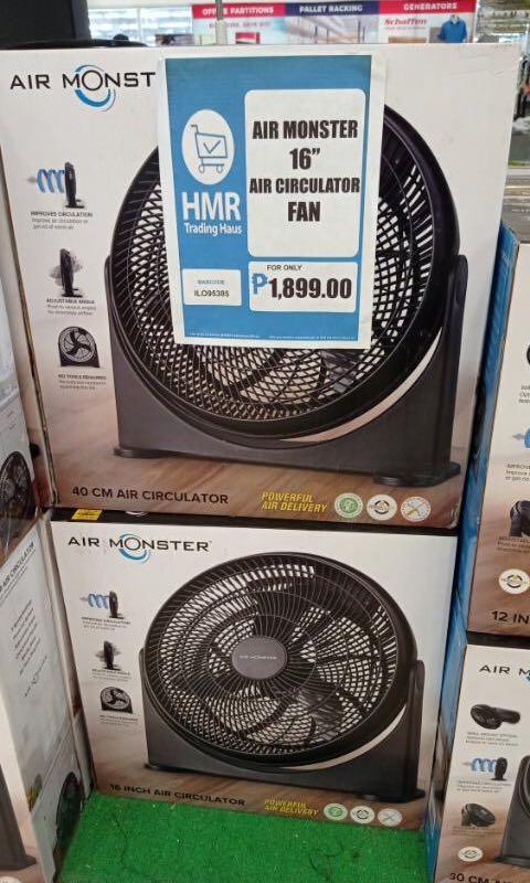 air monster circulator 16in (40cm) air monster, Furniture & Home Living ...