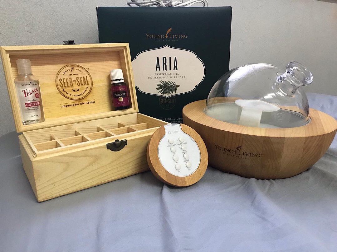 ARIA ULTRASONIC DIFFUSER (Young Living), Beauty & Personal Care ...