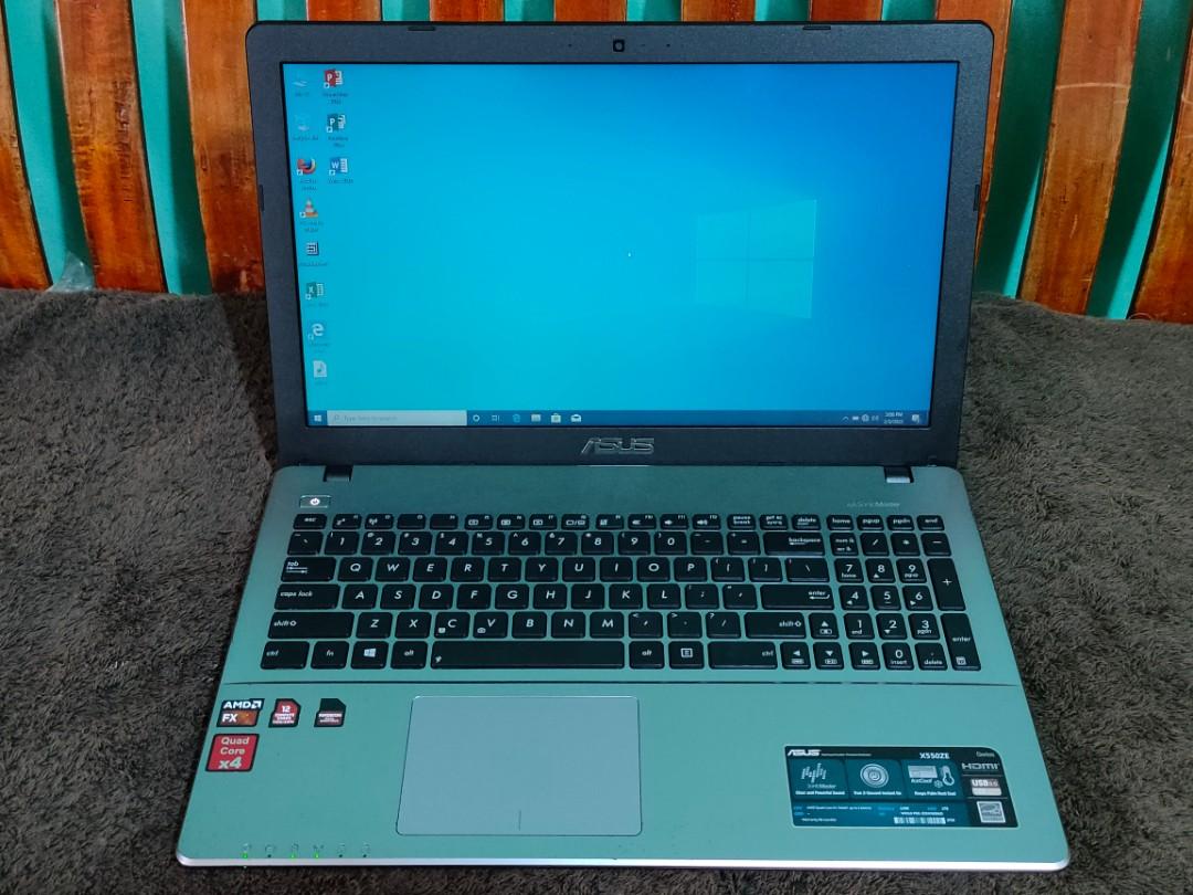 ASUS X550ZE AMD Radeon High gaming laptop 7th gen dual graphics card ...