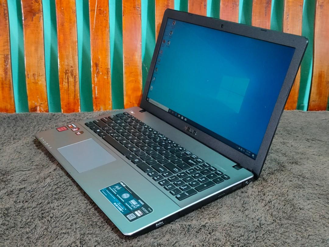 ASUS X550ZE AMD Radeon High gaming laptop 7th gen dual graphics card ...