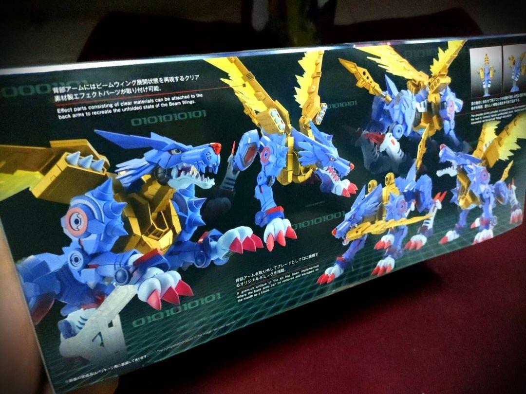 (BNIB) Garurumon Figure-rise (PLAMO, Digimon, gunpla), Hobbies & Toys ...