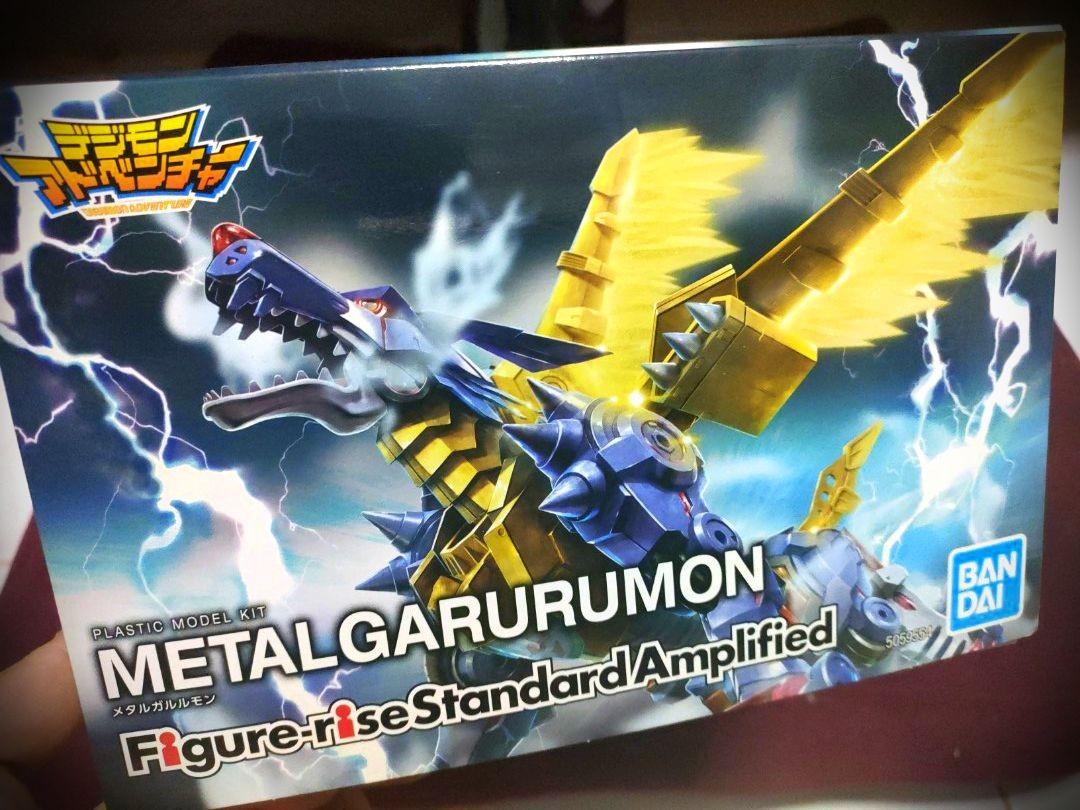 (BNIB) Garurumon Figure-rise (PLAMO, Digimon, gunpla), Hobbies & Toys ...