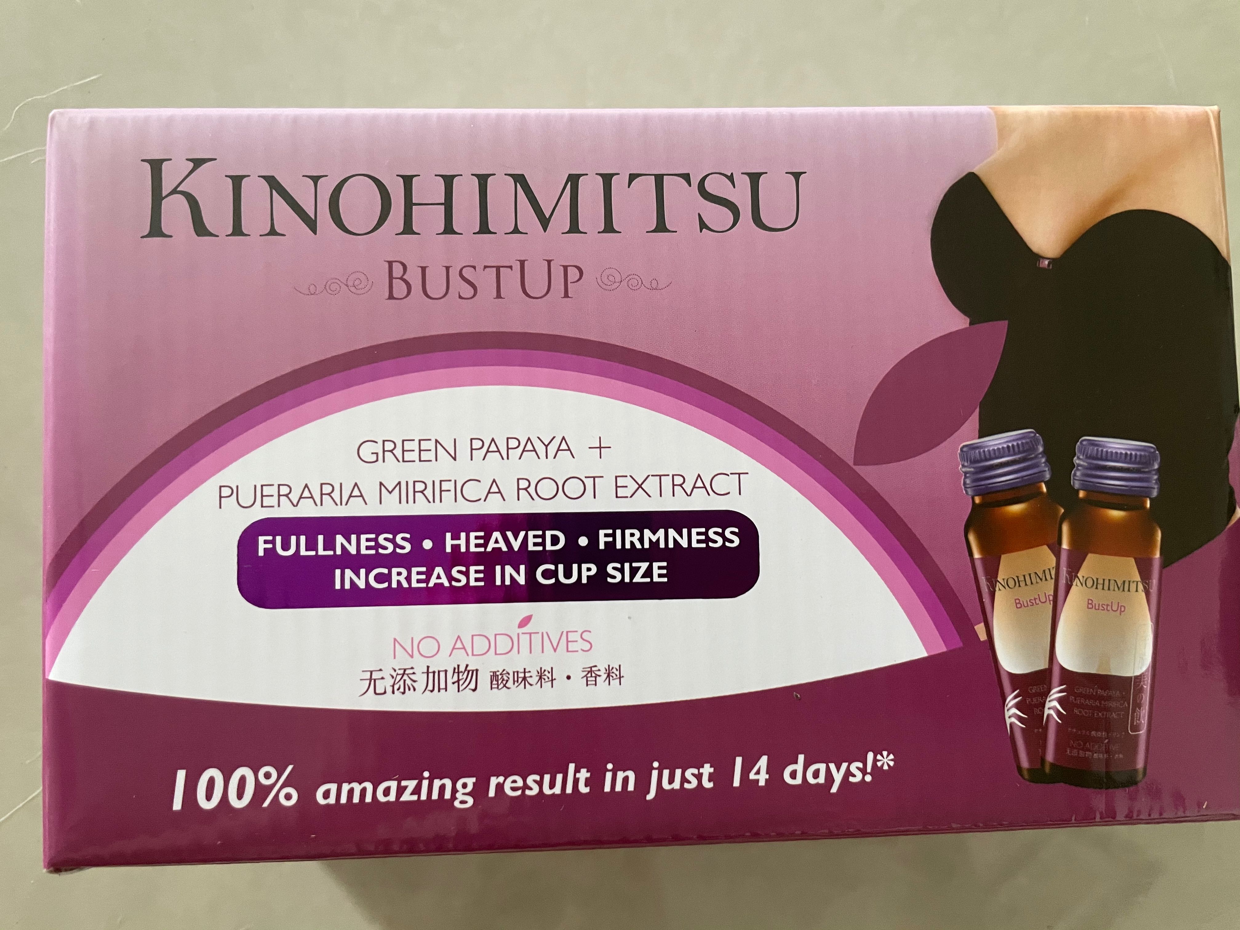 [brand new] Kinohimitsu bust drink buy 3 get 1 free, Health & Nutrition ...