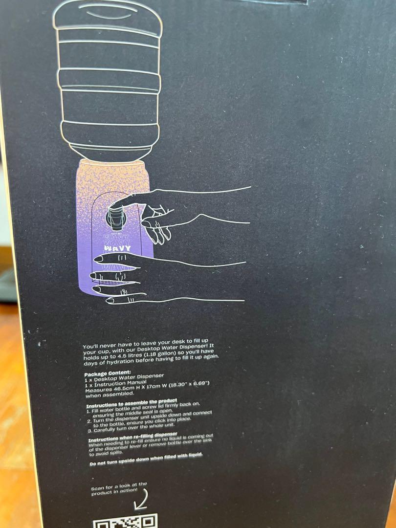 BRAND NEW Typo Water Dispenser 2.0, Furniture & Home Living ...