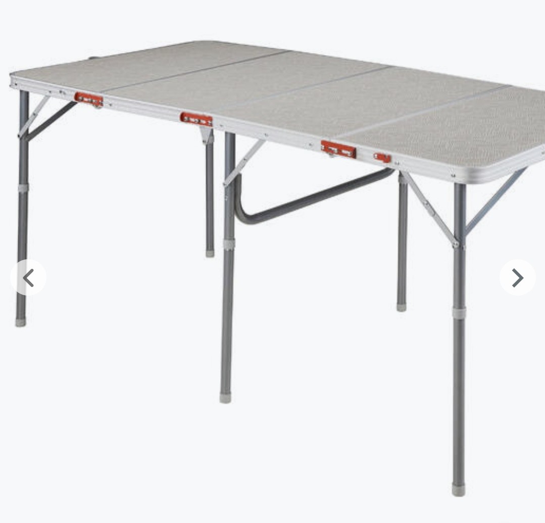 Camping Table decathlon (free delivery), Furniture & Home Living ...