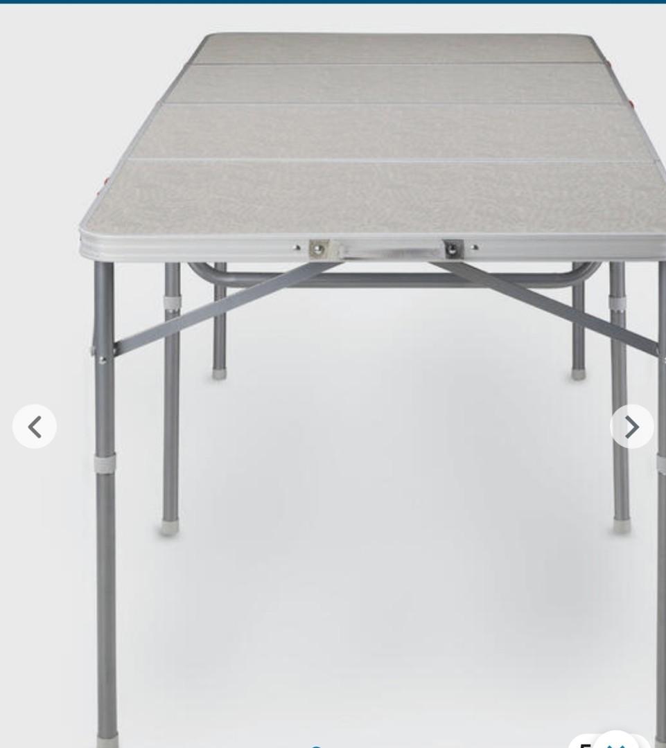 Camping Table decathlon (free delivery), Furniture & Home Living ...