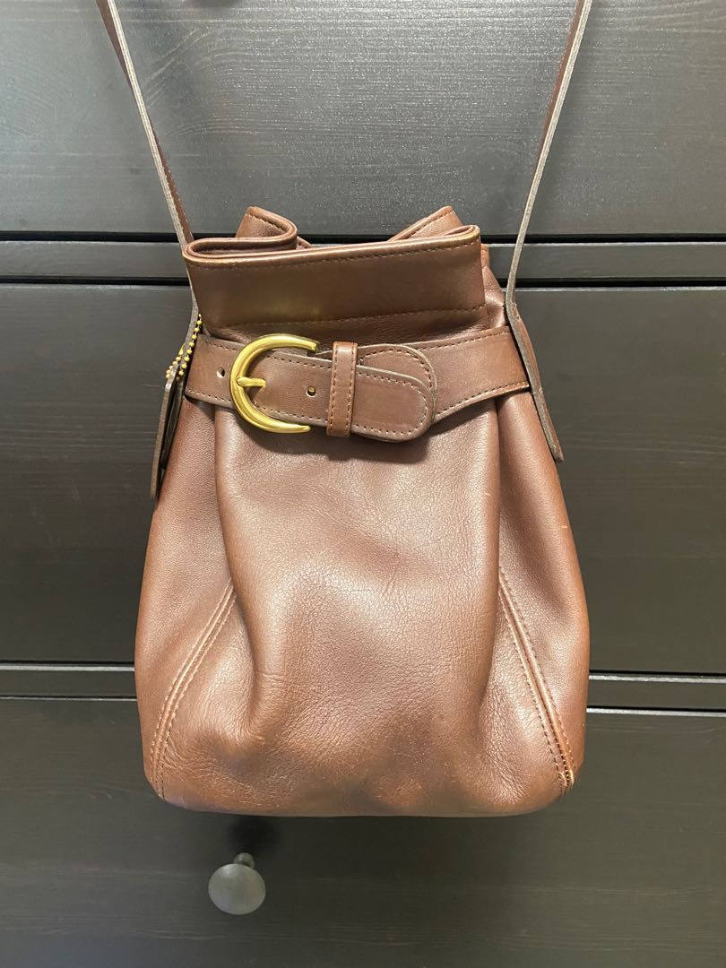 coach 4156 絕版水桶包 羊皮, 她的時尚, 包包、錢包, 錢包、皮夾在旋轉拍賣