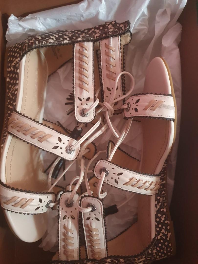 Coach high heel (whitish pink), Women's Fashion, Footwear, Heels on ...