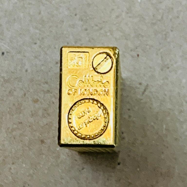 Colibri Of London John Sterling Vintage Gold Plated Butane Lighter, Hobbies & Toys, Memorabilia ...