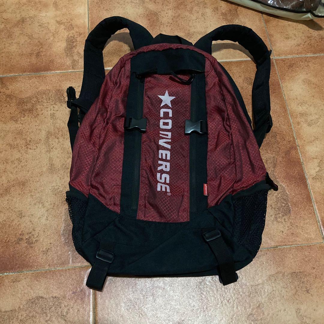 Converse Backpack Red Old School 2000s bag, Men's Fashion, Bags ...