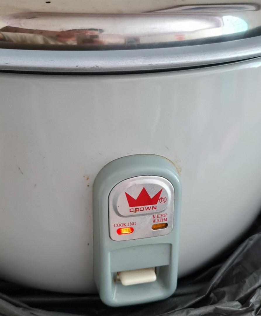 Crown Rice Cooker (Large), TV & Home Appliances, Kitchen Appliances ...