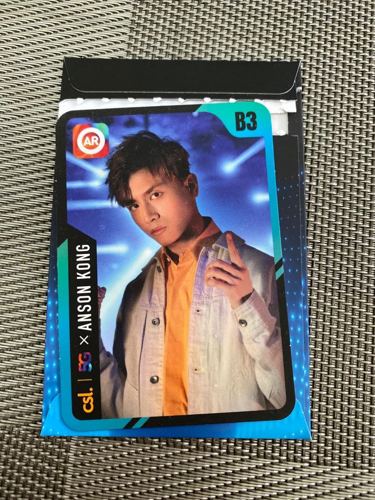 Csl mirror card AR Anson kong, 興趣及遊戲, 收藏品及紀念品, 韓流 - Carousell