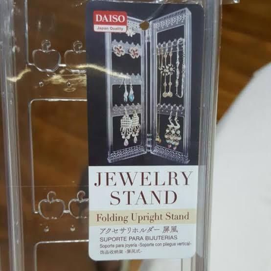 Daiso jewelry stand, Furniture & Home Living, Home Improvement ...