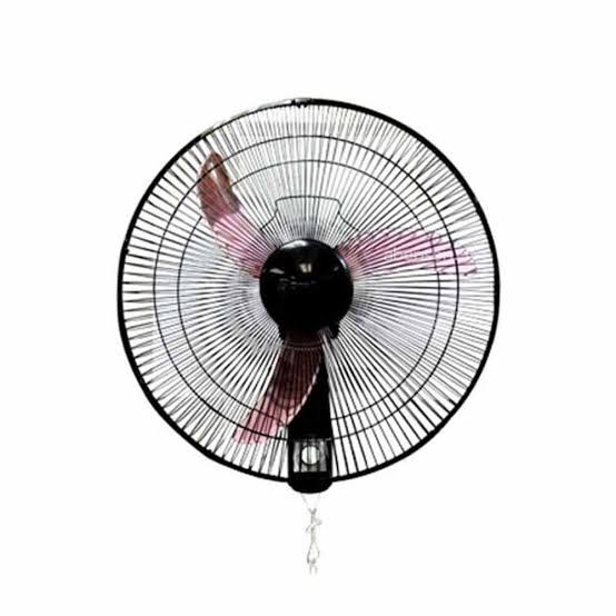 Dowell 18" wall electric fan pink black, Furniture & Home Living ...