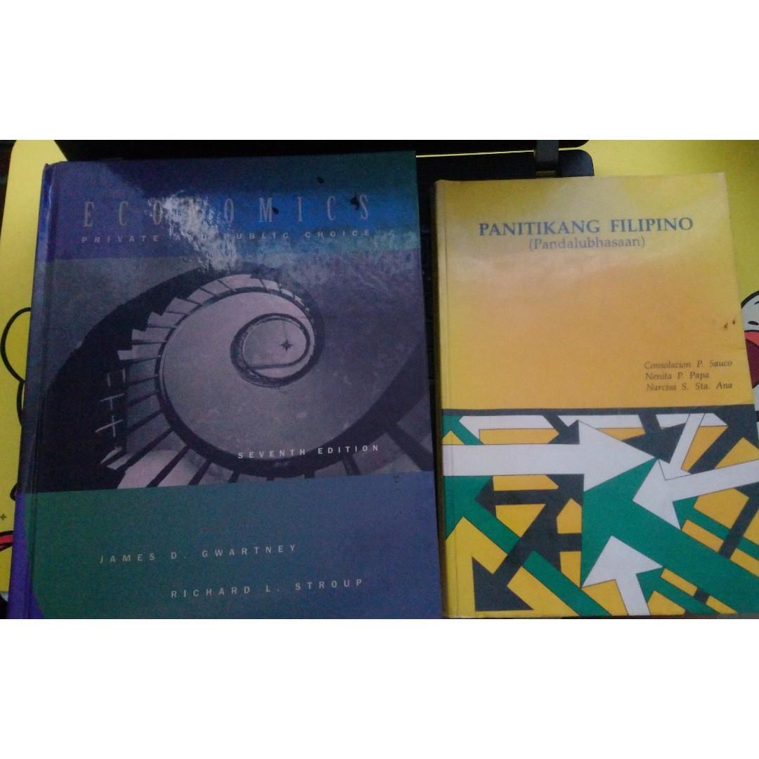 Economics and Panitikang Filipino, Hobbies & Toys, Books & Magazines ...