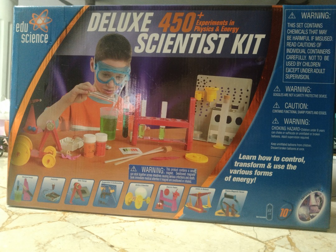 Edu Science deluxe scientist kit, Hobbies & Toys, Toys & Games on Carousell