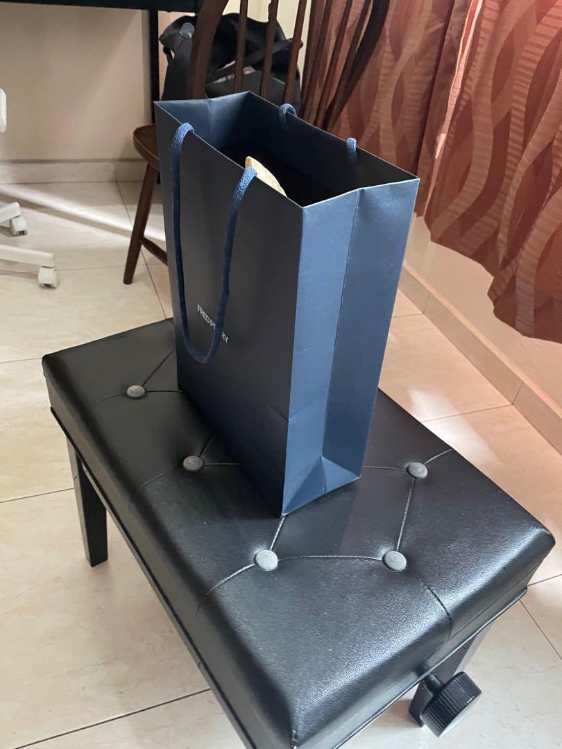 Fred Perry paper bag, Luxury, Accessories on Carousell