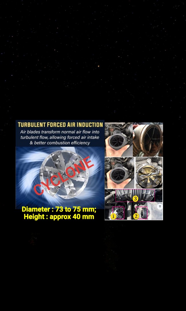 Fuel Saver/Power enhancer CYCLONE, Car Accessories, Accessories on ...