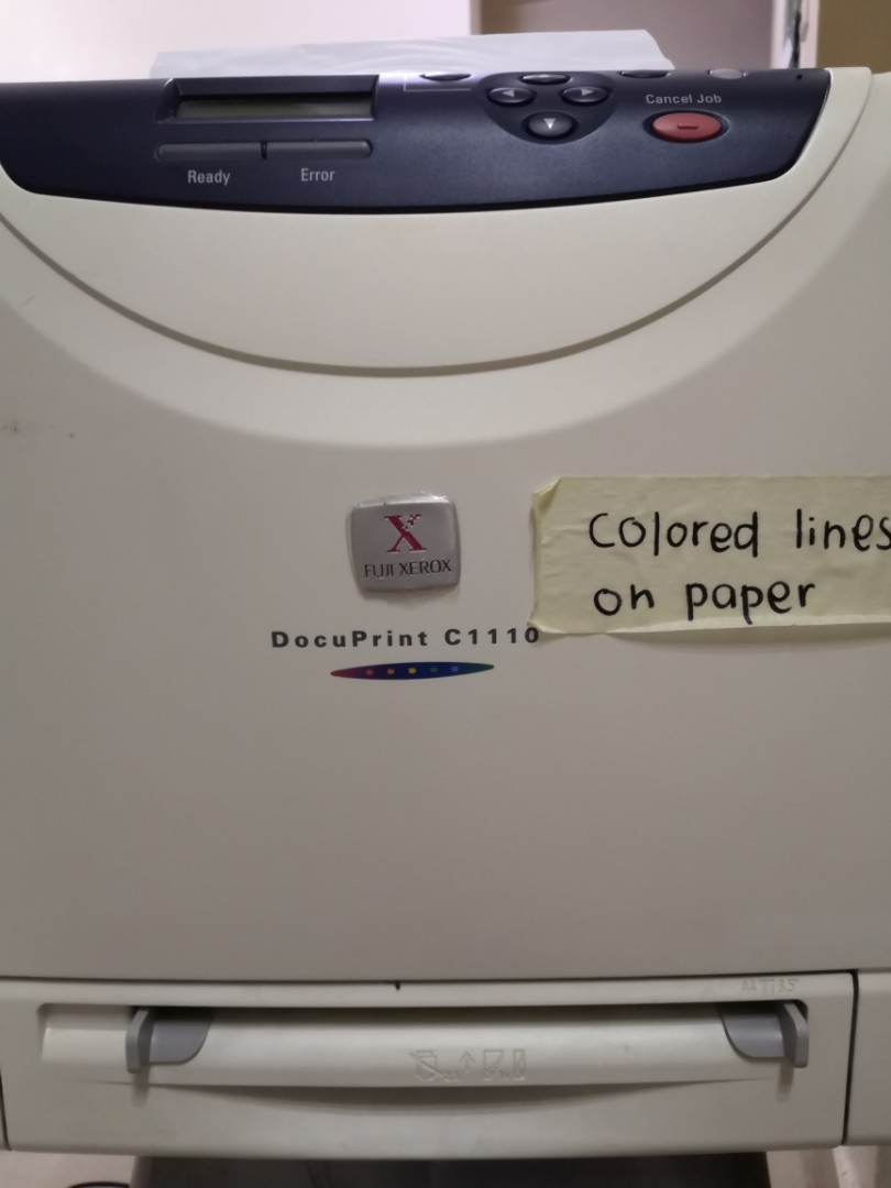 Fuji Xerox DocuPrint C1110 colour, B&W printer [read], Computers & Tech ...