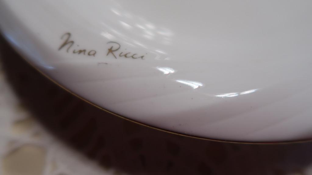 Gold Rim Nina Ricci Pair Of Plates, Furniture & Home Living ...